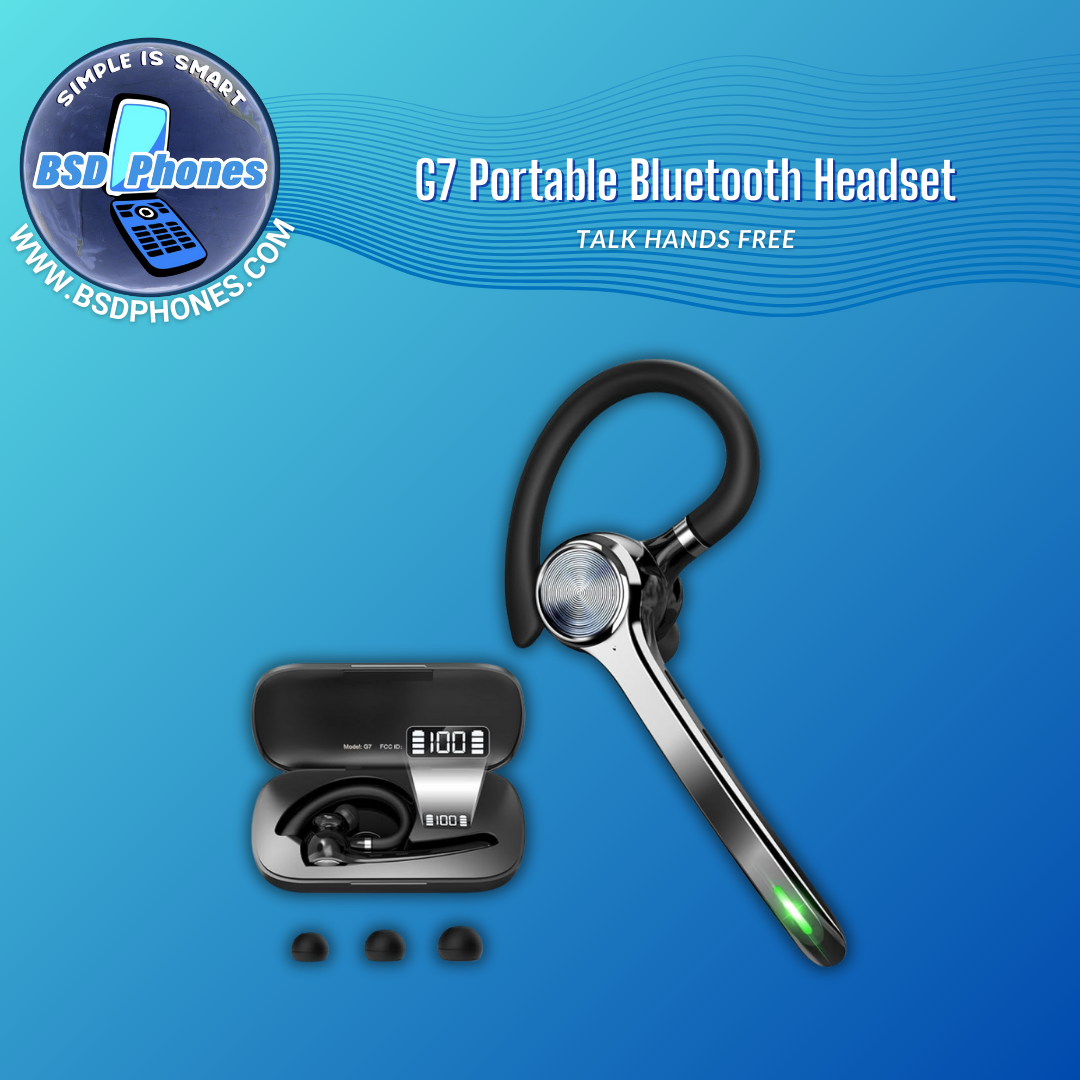 G7 Portable Bluetooth Headset