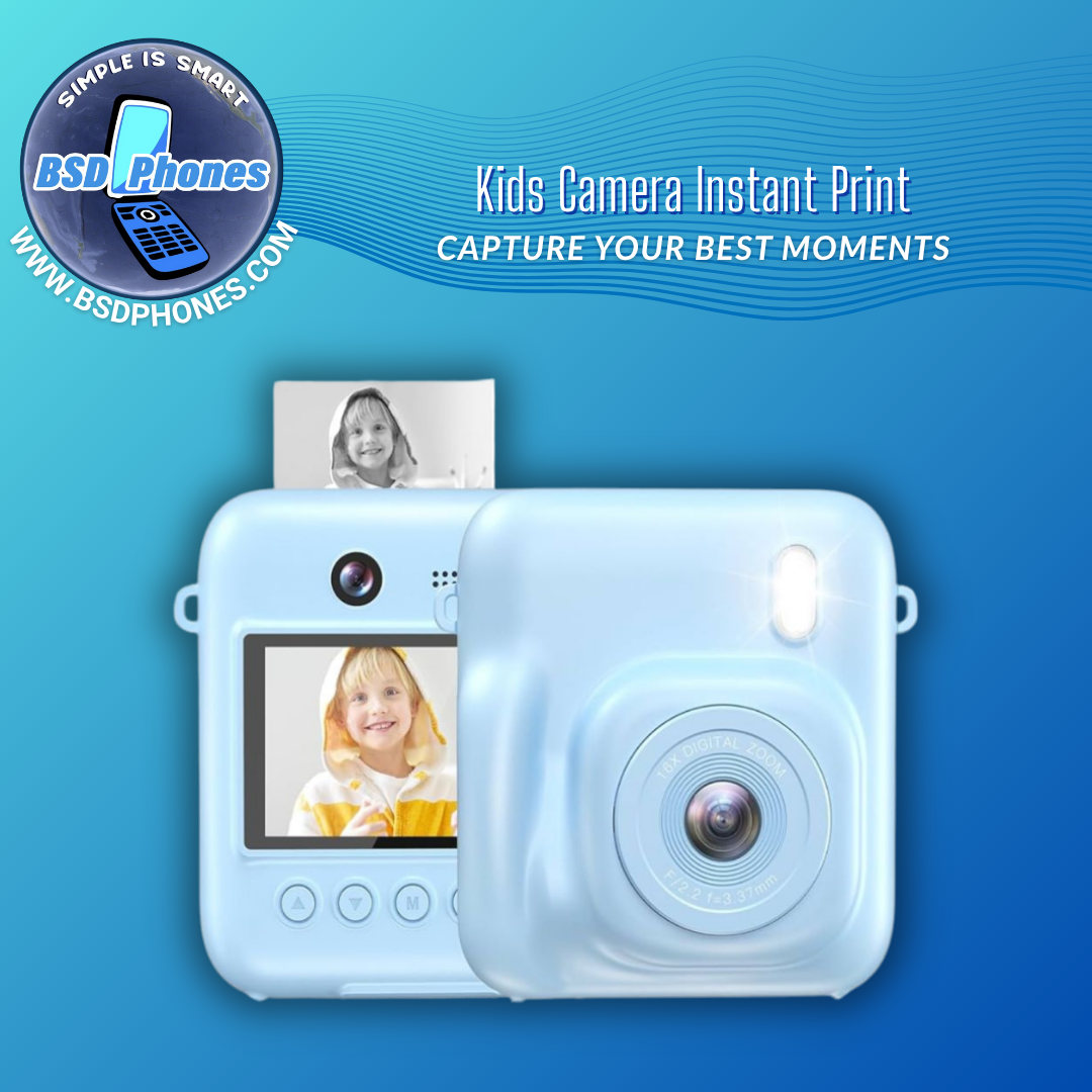 Kids Instant Print Mini Camera