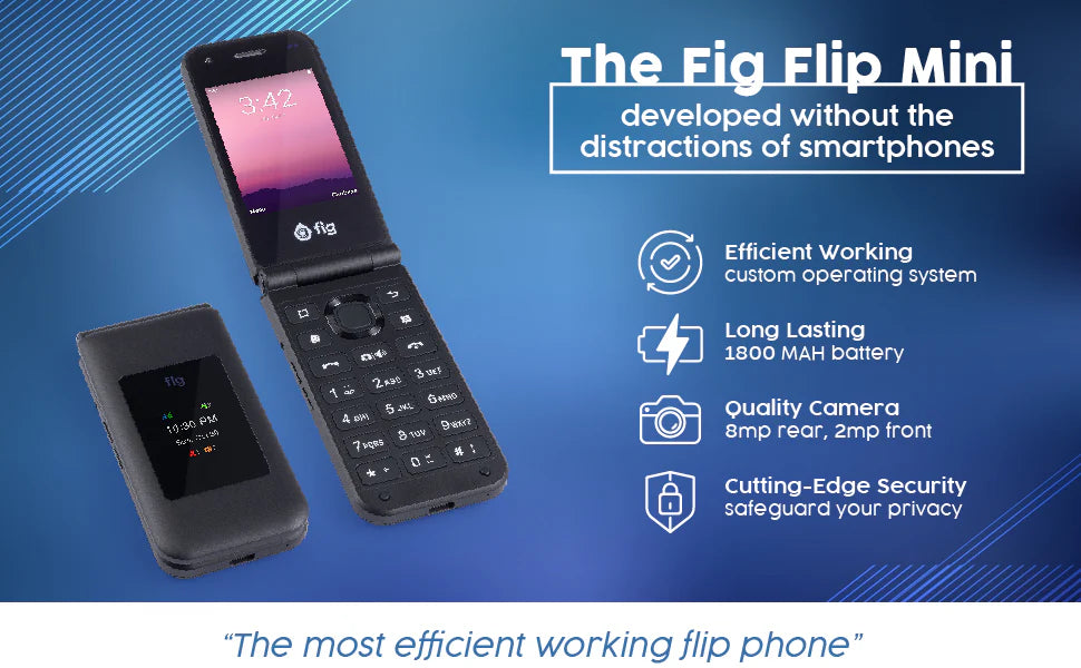 Fig Flip Mini II FIG MINI 2 with 1- year FIG Warranty ONLY ONE free re